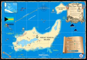 Great Inagua Map - Island Map Store